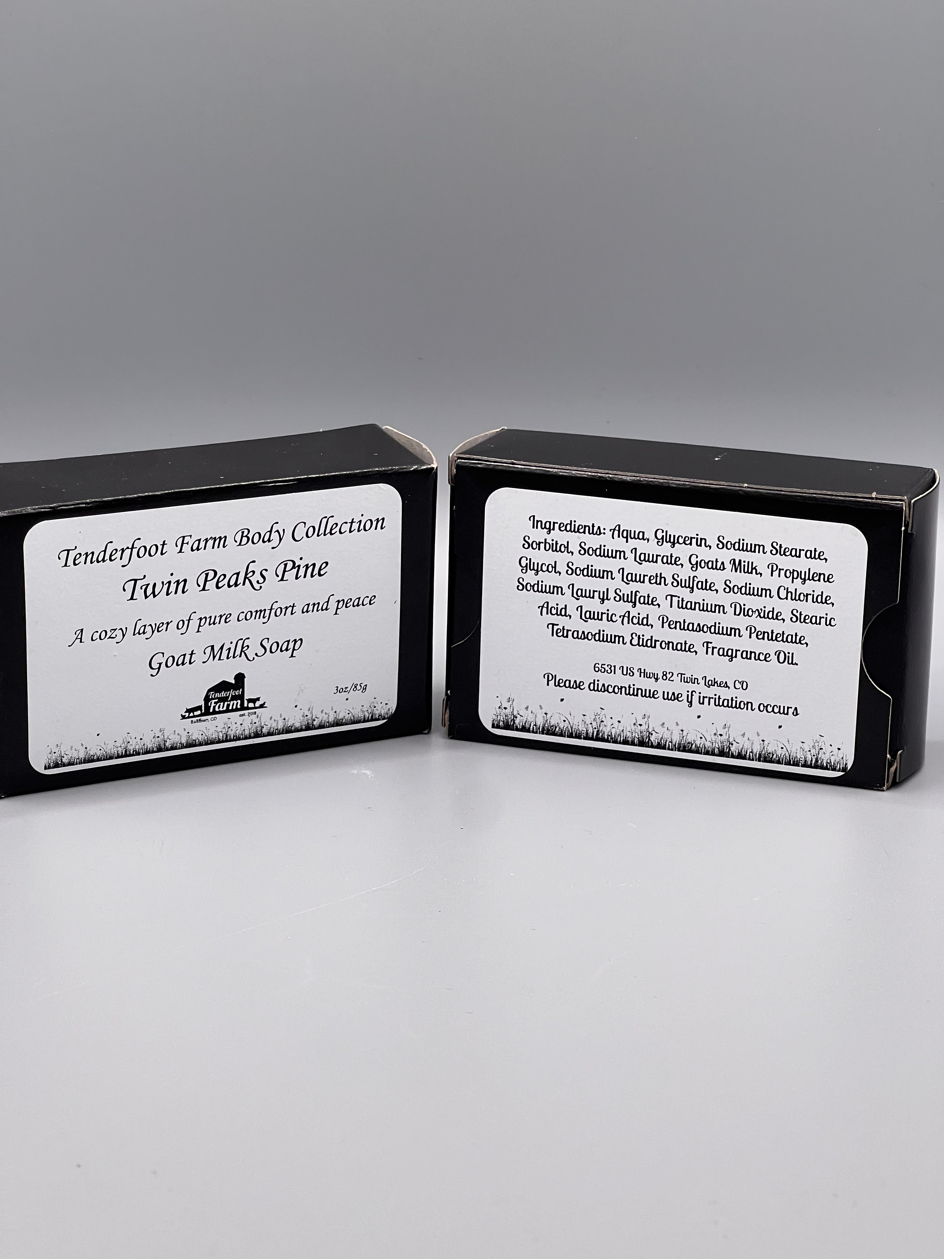 Twin Peaks Pine Goat Milk Bar Soap | Tenderfoot Farm Meat